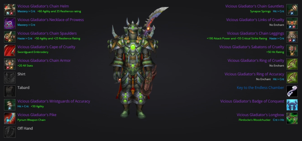 Best Gear & Stats for Marksmanship Hunters – Cataclysm PvP Guide ...