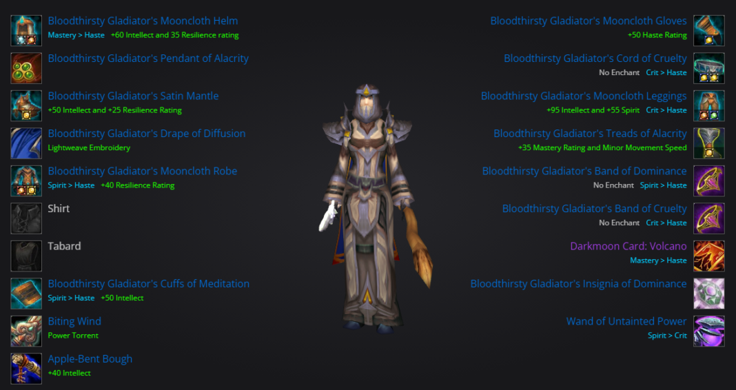 Best Gear & Stats for Shadow Priests – Cataclysm PvP Guide - Skill Capped