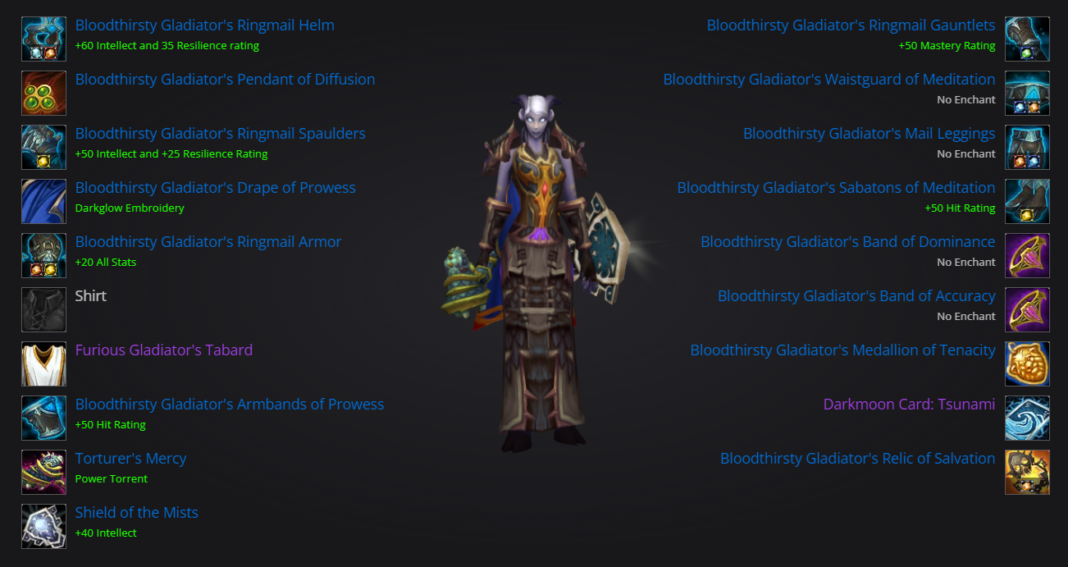 Best Gear & Stats for Restoration Shamans – Cataclysm PvP Guide - Skill ...