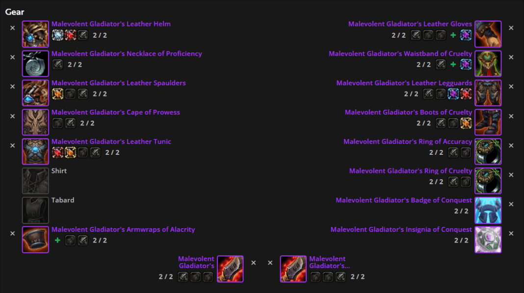 Best Gear & Stats for Subtlety Rogues – Mists of Pandaria PvP Guide ...